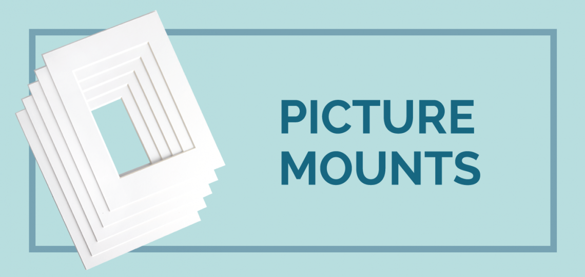 Picture and photo frames, Picture and photo mounts